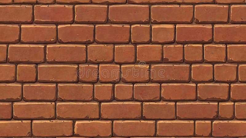 Crimson Brick Canvas Seamless Tiling Texture Design Stock Illustration ...