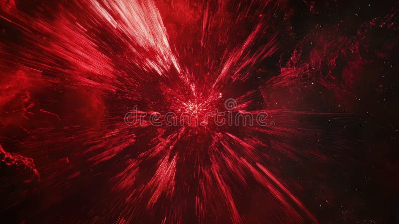 Crimson Burst a Hyperspace Journey through the Depths of Space and ...