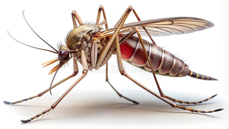 The Crimson Buzz: a Hyperrealistic Mosquito Portrait Generative AI ...