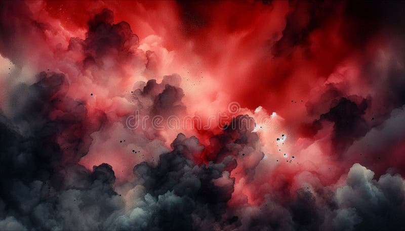 Dramatic Crimson Cloud Stock Illustrations – 978 Dramatic Crimson Cloud ...