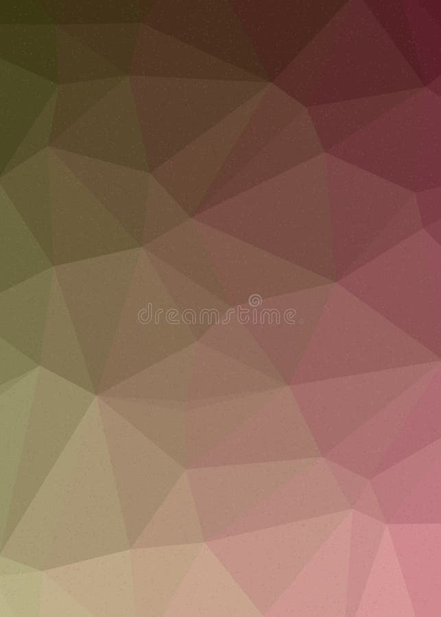 Crimson Color Abstract Color Low-Polygones Generative Art Background ...