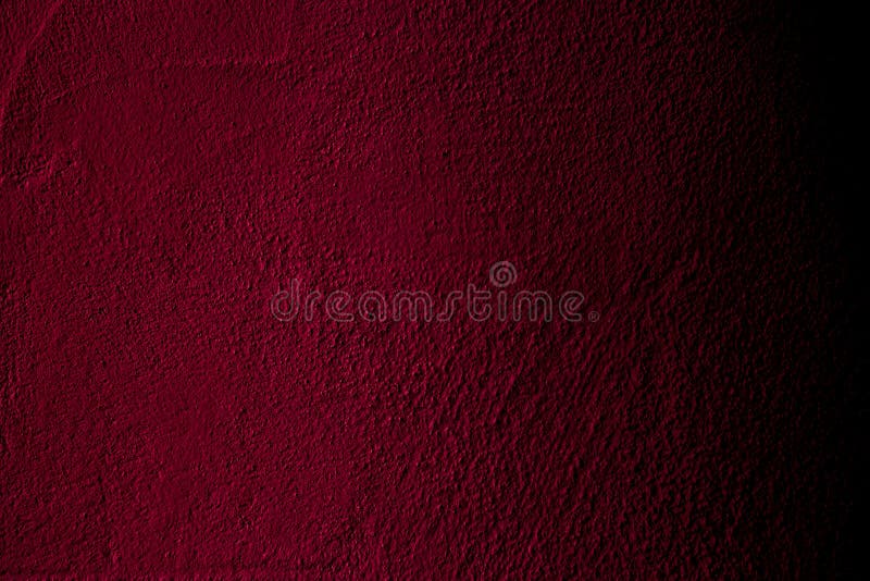 Crimson Colored Wall Background with Textures of Different Shades of ...