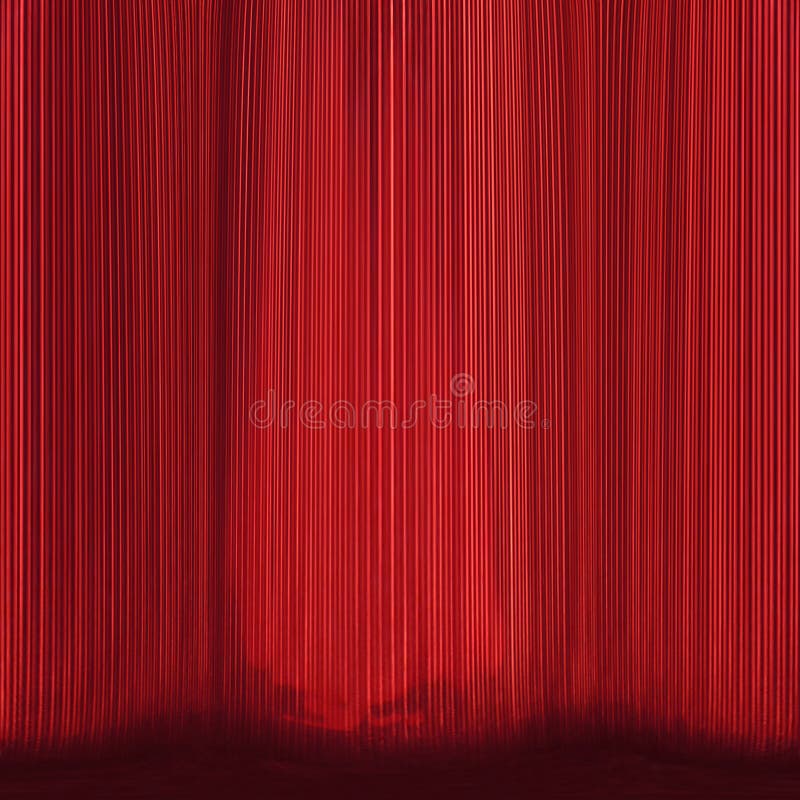 Crimson Curtain-effect Abstract Stock Photo - Image of abstract ...