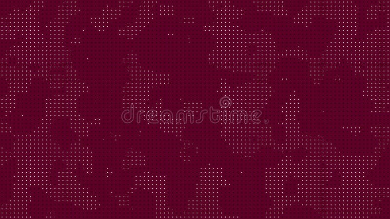 Crimson Red Background with Small White Dots Creating a Soft Gradient ...