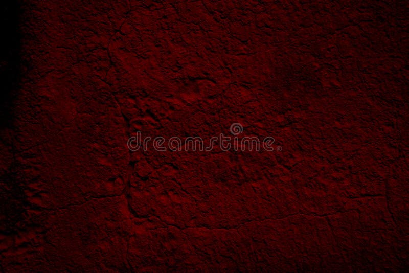 Crimson Red Colored Abstract Wall Background with Textures of Different ...