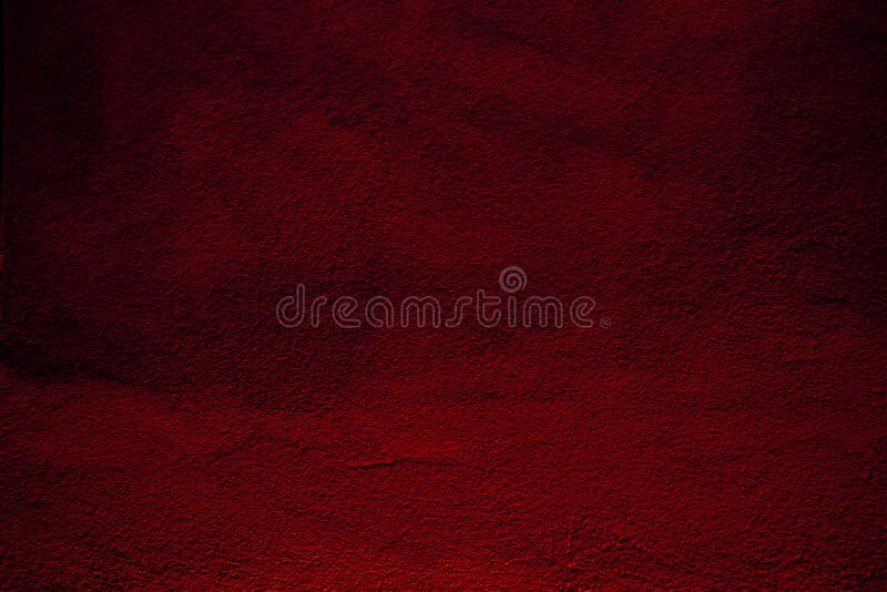 Crimson Red Colored Abstract Wall Background with Textures of Different ...
