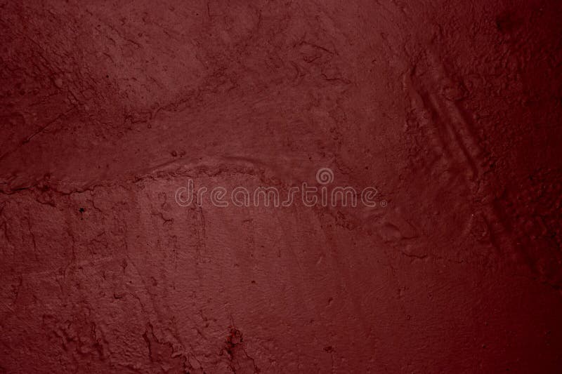 Crimson Red Colored Abstract Wall Background with Textures of Different ...