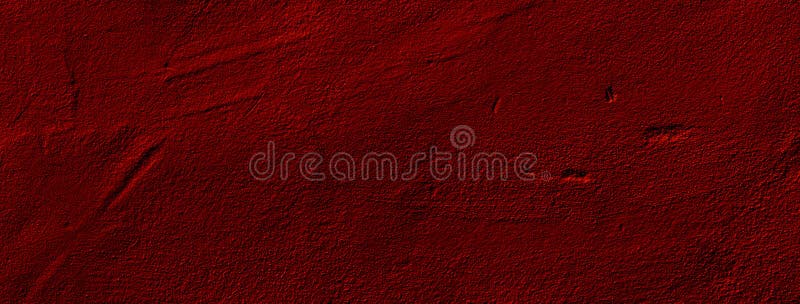 Crimson Red Colored Wide Panorama Wall Background with Textures of ...