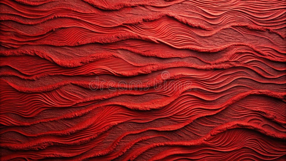 Crimson Undulating Texture Abstract Red Wavy Pattern Ideal for Backgrounds and Design Projects ...