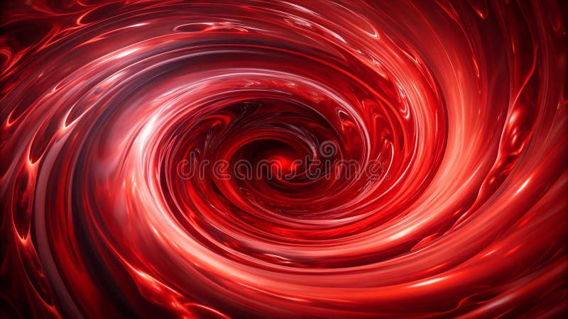 Crimson Vortex: a Dance of Destruction Generative AI Stock Illustration ...