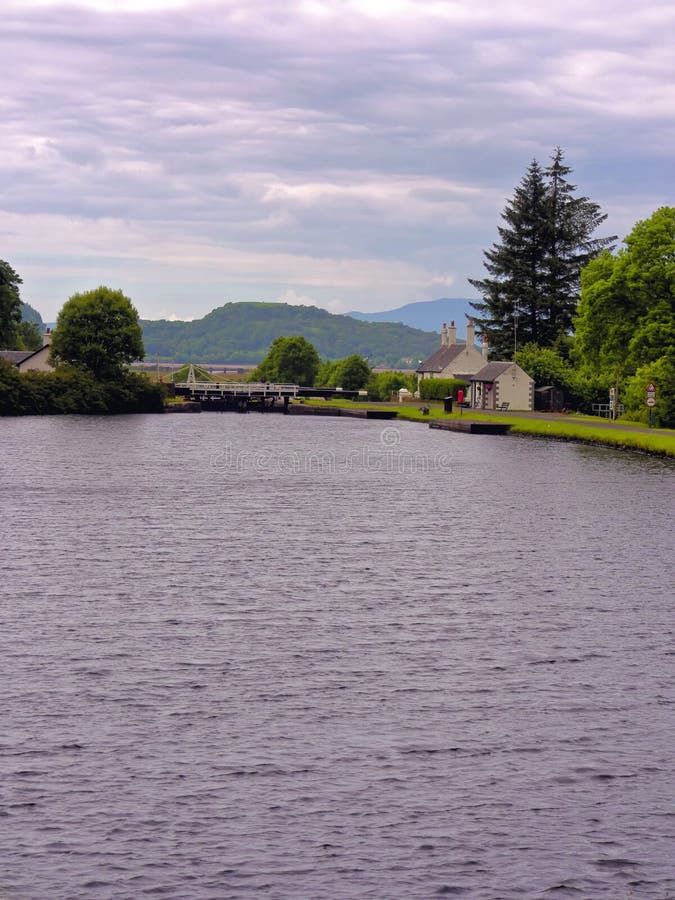 Crinan canal stock photo. Image of loch, argyll, scottisg - 50684910