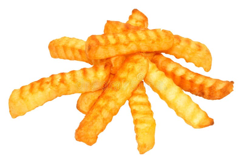 Crinkle Cut Chips stock image. Image of crispy, grouped - 48457683