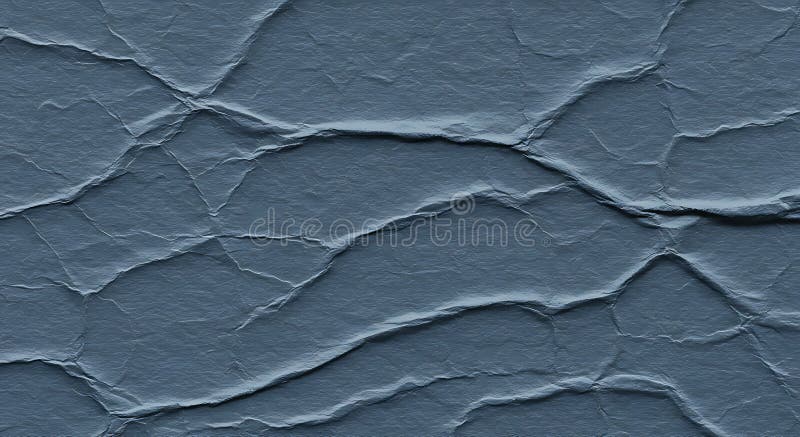 Crinkled Blue Paper Texture: a Study in Shades and Form Stock ...