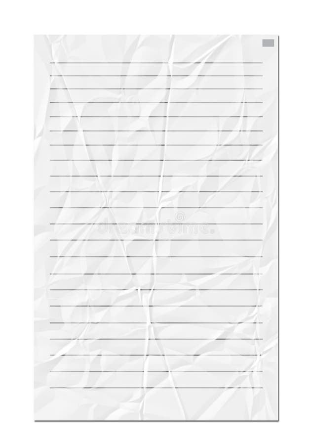Crinkled paper stock illustration. Illustration of closeup - 20653599