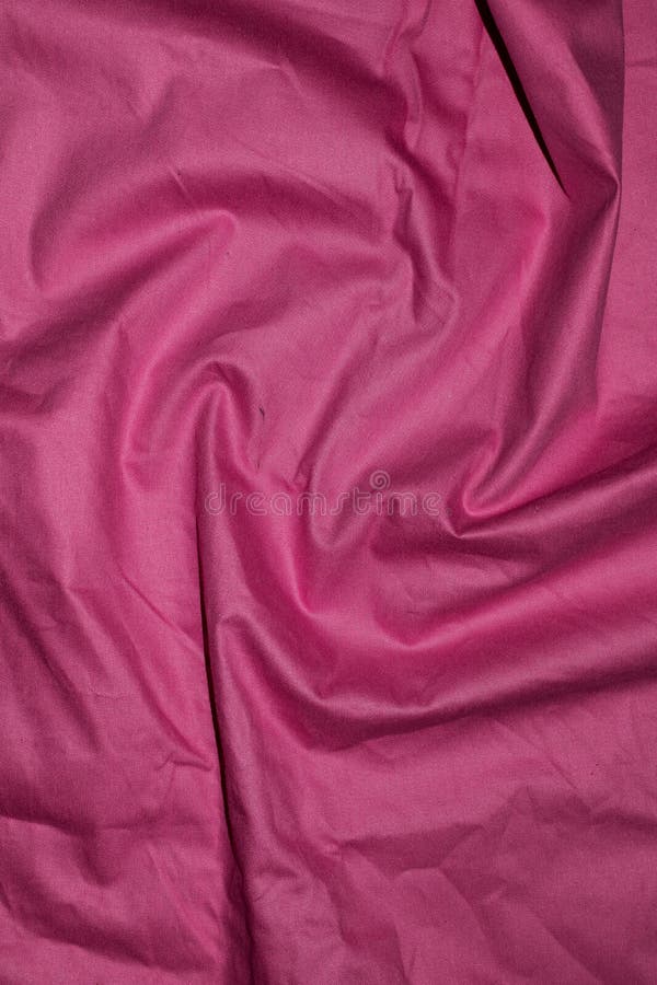 Crinkled Pink Material Texture or Background Stock Photo - Image of ...