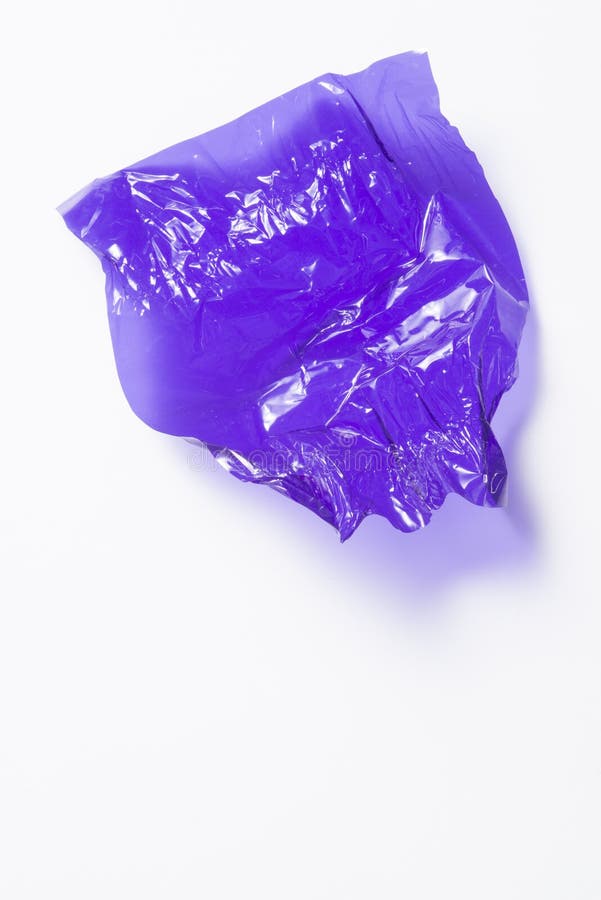 Crinkled Purple Sweet Wrapper Stock Image - Image of pattern, colorful ...