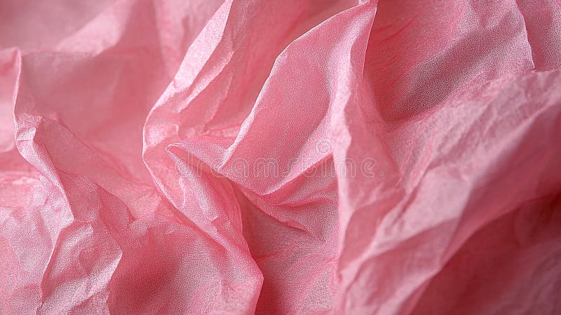 Crinkled Rose Pink Tissue Paper â€ Crinkled Rose Pink Tissue Paper with ...