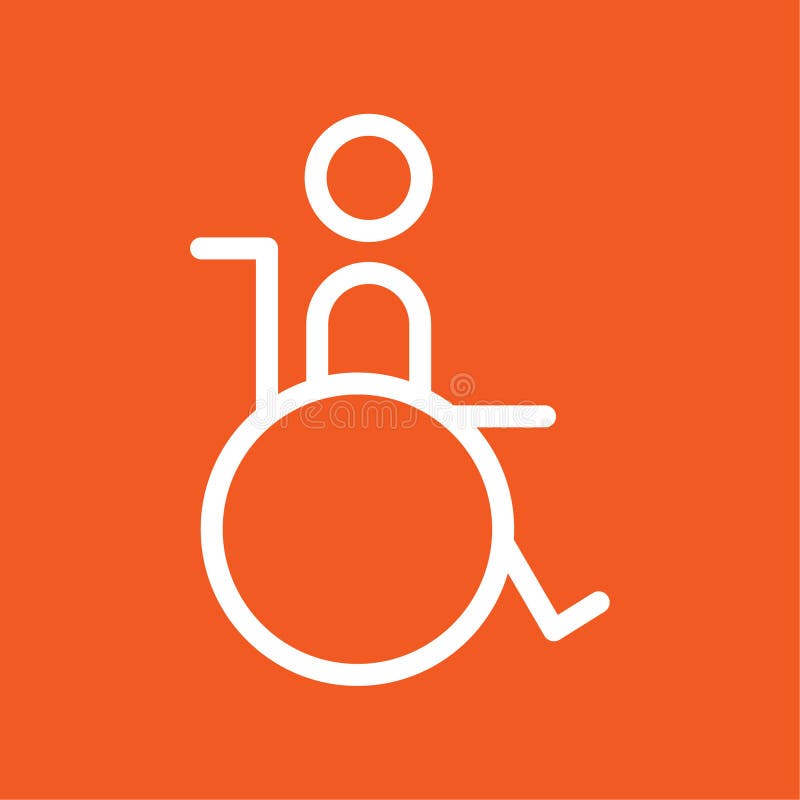 Cripple sign stock illustration. Illustration of warnning - 49067278