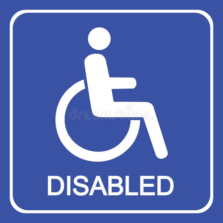 Cripple Icons Set Great for Any Use. Vector EPS10 Stock Illustration ...