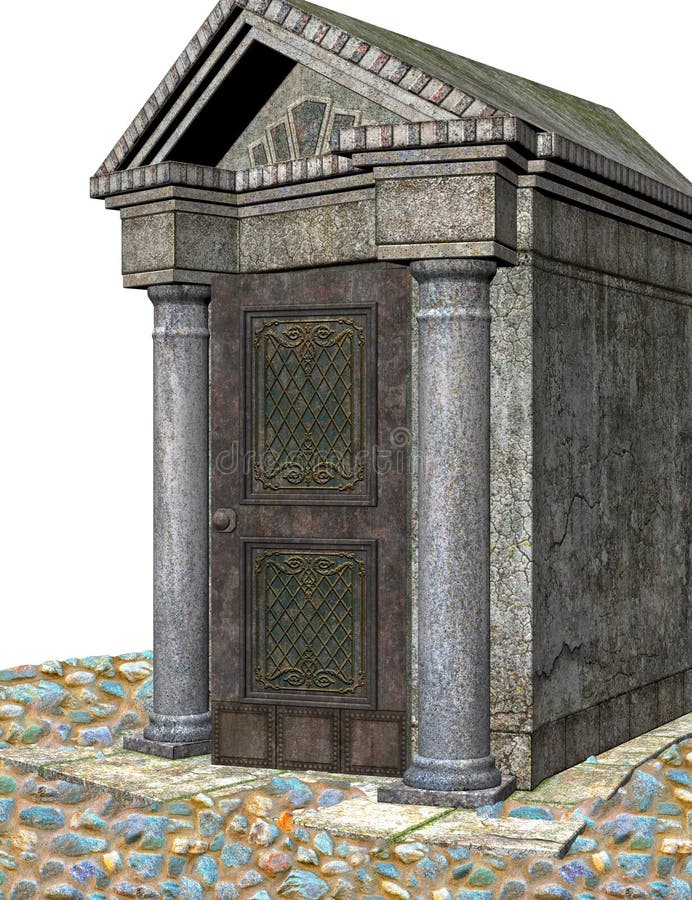 Cripta 3d stock de ilustración. Ilustración de rinda - 78225968