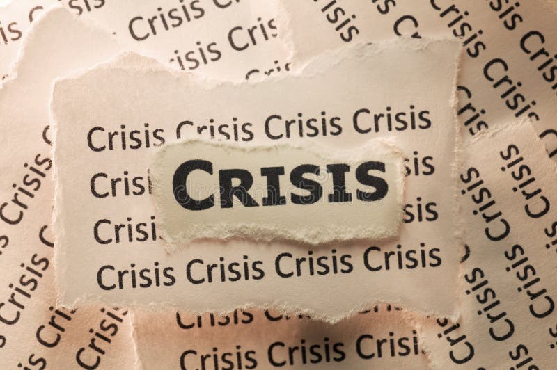Crisis stock image. Image of paper, ripped, meeting, typescript - 21585217