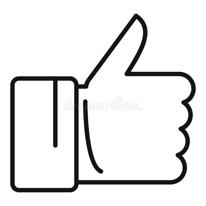 Crisis Control Icon, Outline Style Stock Vector - Illustration of obese ...