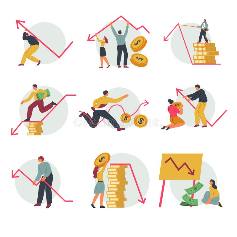 Revenue Decrease Stock Illustrations – 1,234 Revenue Decrease Stock Illustrations, Vectors ...