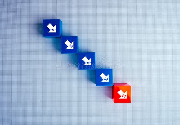 Crisis Down Chart. Economic Downturn with Decrease Arrow with ...