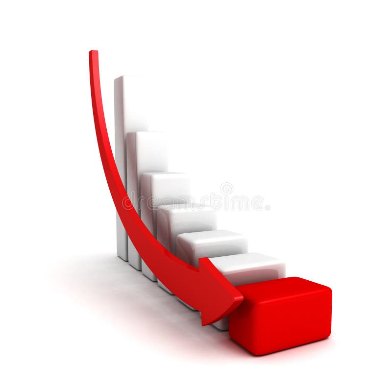 Graph Decline Cartoon Vector Cartoondealercom 67743027