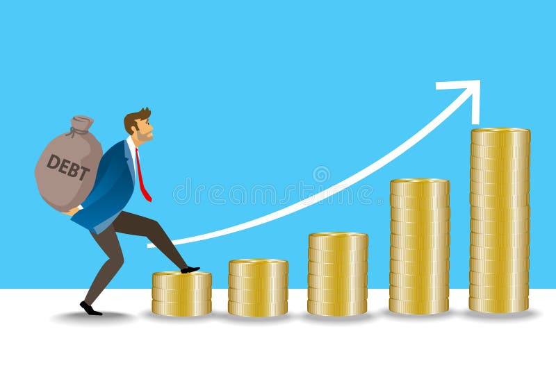 Crisis of High Burden of Consumer Debt, : Client Bears a Bag of Debt ...