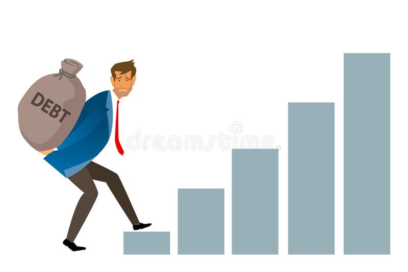 Crisis of High Burden of Consumer Debt, : Client Bears a Bag of Debt ...