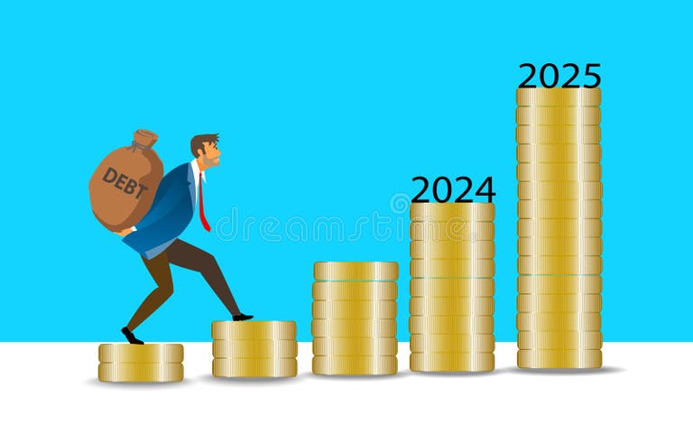 Crisis of High Burden of Consumer Debt, : Client Bears a Bag of Debt ...