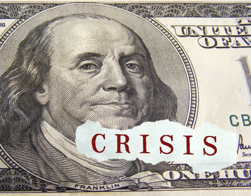 Crisis stock photo. Image of exchange, benjamin, banking - 55631620