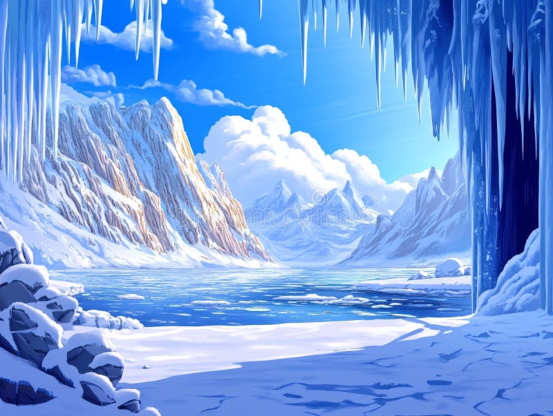 A Crisp Blue Gradient Background with Subtle White Highlights Gives a ...