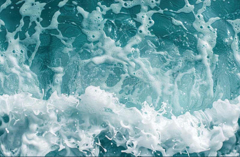 Crisp Blue Soap Suds and Bubbles Texture Background Stock Image - Image ...