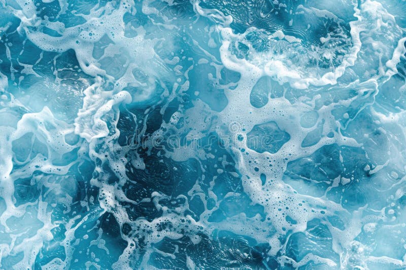 Crisp Blue Soap Suds and Bubbles Texture Background Stock Image - Image ...