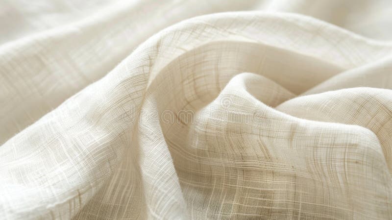 Crisp and Clean in this Closeup the Linen Curtain Appears Crisp and ...