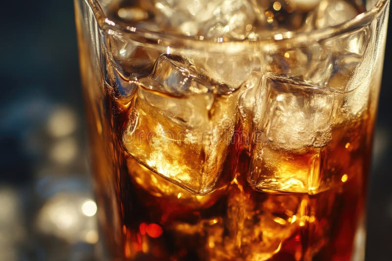 Crisp and Cool Ice Coffee with Creamy Milk. Stock Illustration ...