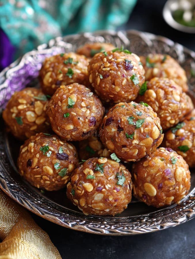Crisp and Crunchy Nut Balls Stock Image - Image of pistachios, treat ...