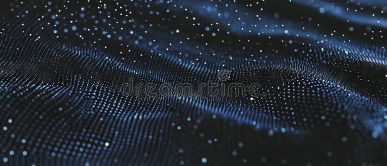 Crisp Dot Texture on a Smooth Black Background Creating a Defined ...