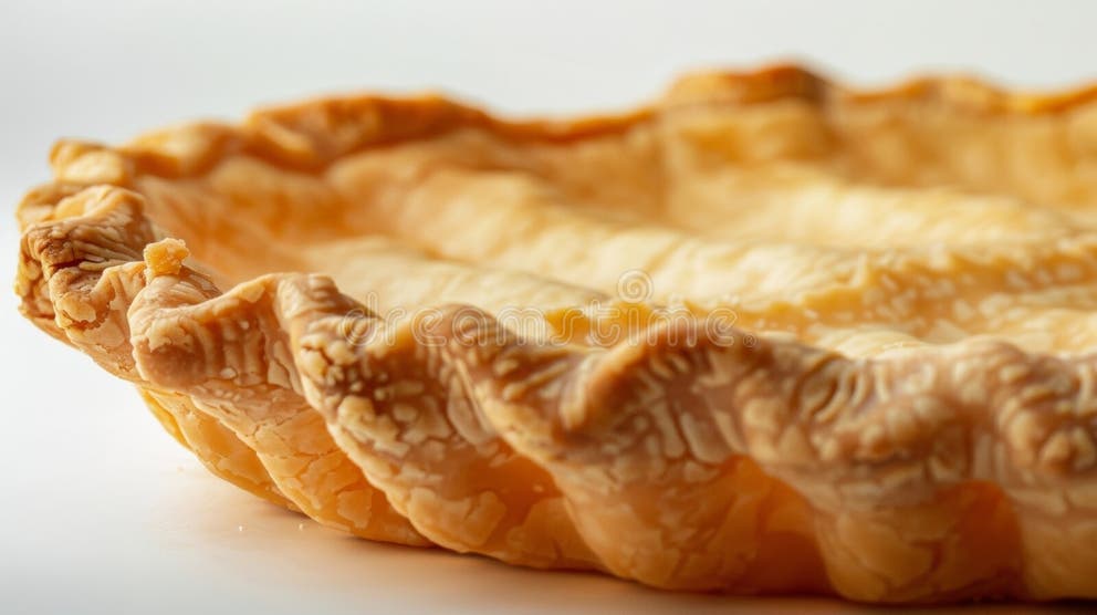 Crisp Edges the Edges of the Pie Crust are Fluted and Crisp with Small ...