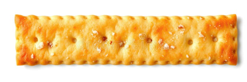 Crisp and Flaky Rectangular Cracker with Golden Brown Color Perfect for ...