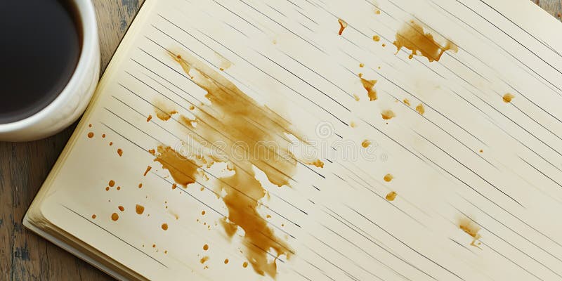 Crisp Lined Notebook Paper Texture with Subtle Shadows for Stationery ...