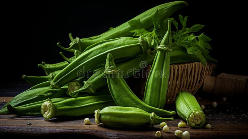 Okra Design Stock Illustrations – 648 Okra Design Stock Illustrations ...