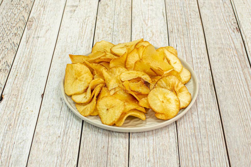 Crisp Potatoes are Served in the Shape of a Flat Disk or Circle ...