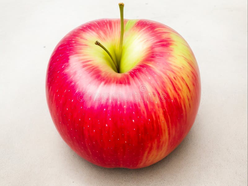 Crisp Red Apple a Fresh Studio Shot Showcasing the Beauty, Generative ...