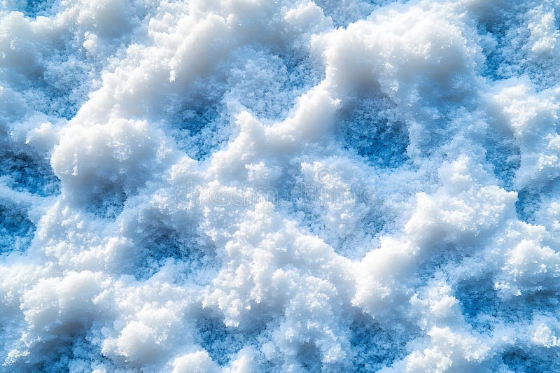 Crisp Snow Texture for Winter Background and Seasonal Design Generative ...