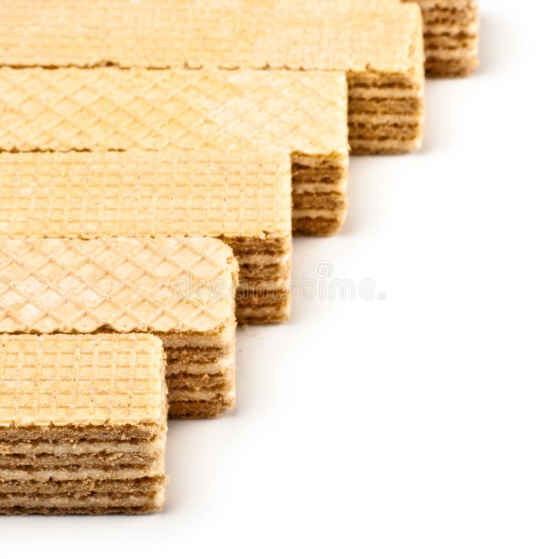 Crisp waffles row stock image. Image of white, baking - 17873741