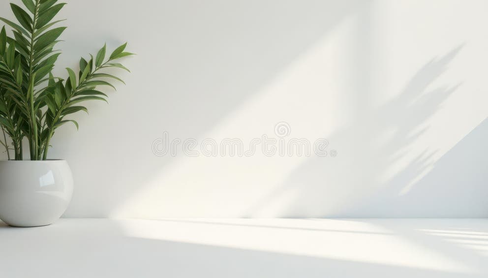 Crisp White Setting, Immaculate Surface, Subtle Light, Elegant, Minimal ...