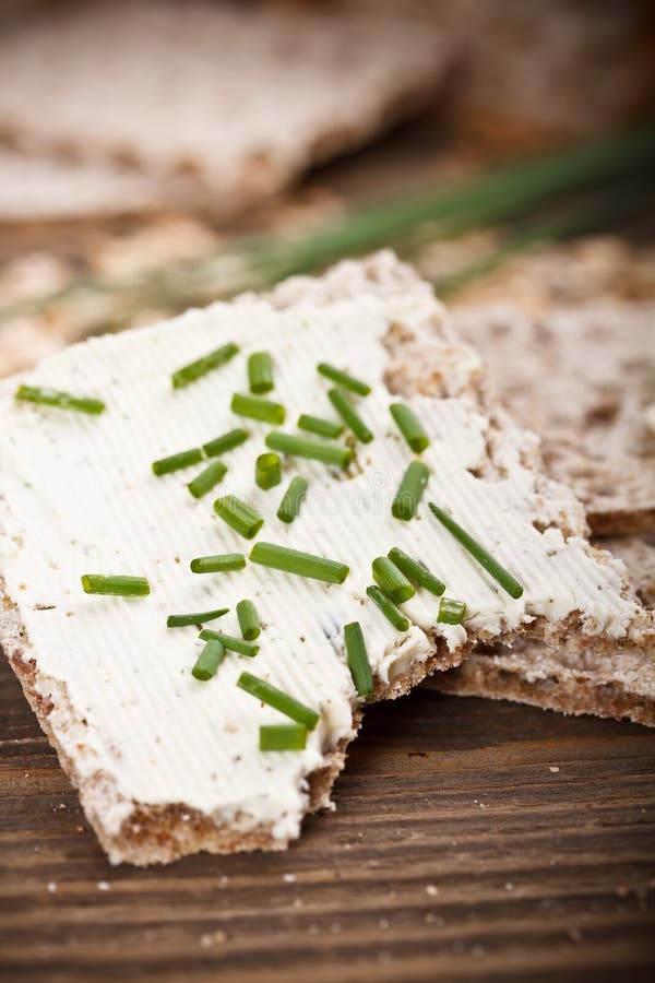 Crispbread stock image. Image of wooden, brown, stack - 28548417